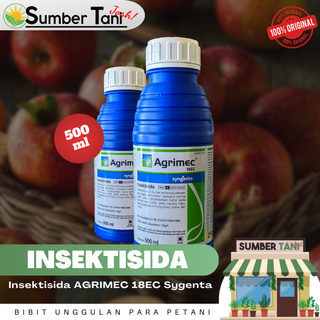 Jual Insektisida AGRIMEC 18EC Kemasan 500ml Syngenta | Shopee Indonesia