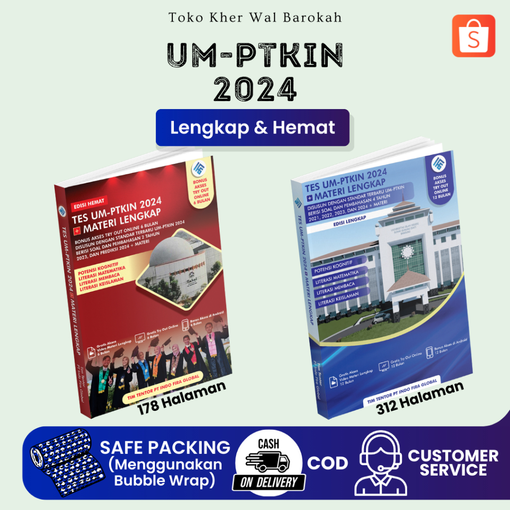 Jual New Arrival! Buku TES UM-PTKIN 2024 + MATERI LENGKAP (Edisi ...