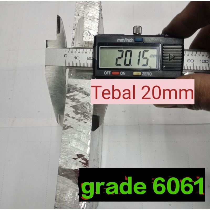 Jual Plat Aluminium 20mm x 140mm x 195mm (6061) | Shopee Indonesia