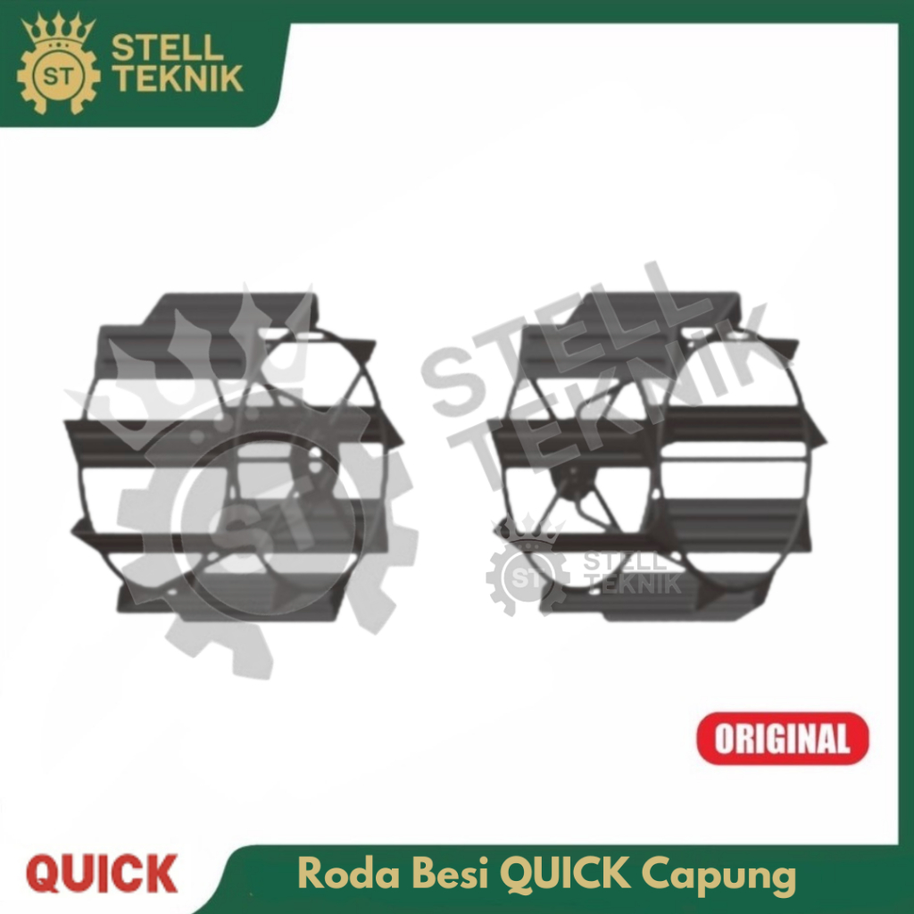 Jual Roda Besi QUICK Capung Metal (1 Set/ 2 buah) | Shopee Indonesia