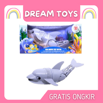 Jual Mainan Ikan Lumba-Lumba Bisa Berenang di Air Sea Swimmers ...