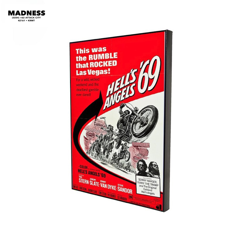 Jual Poster Hell Angels + Frame | Shopee Indonesia