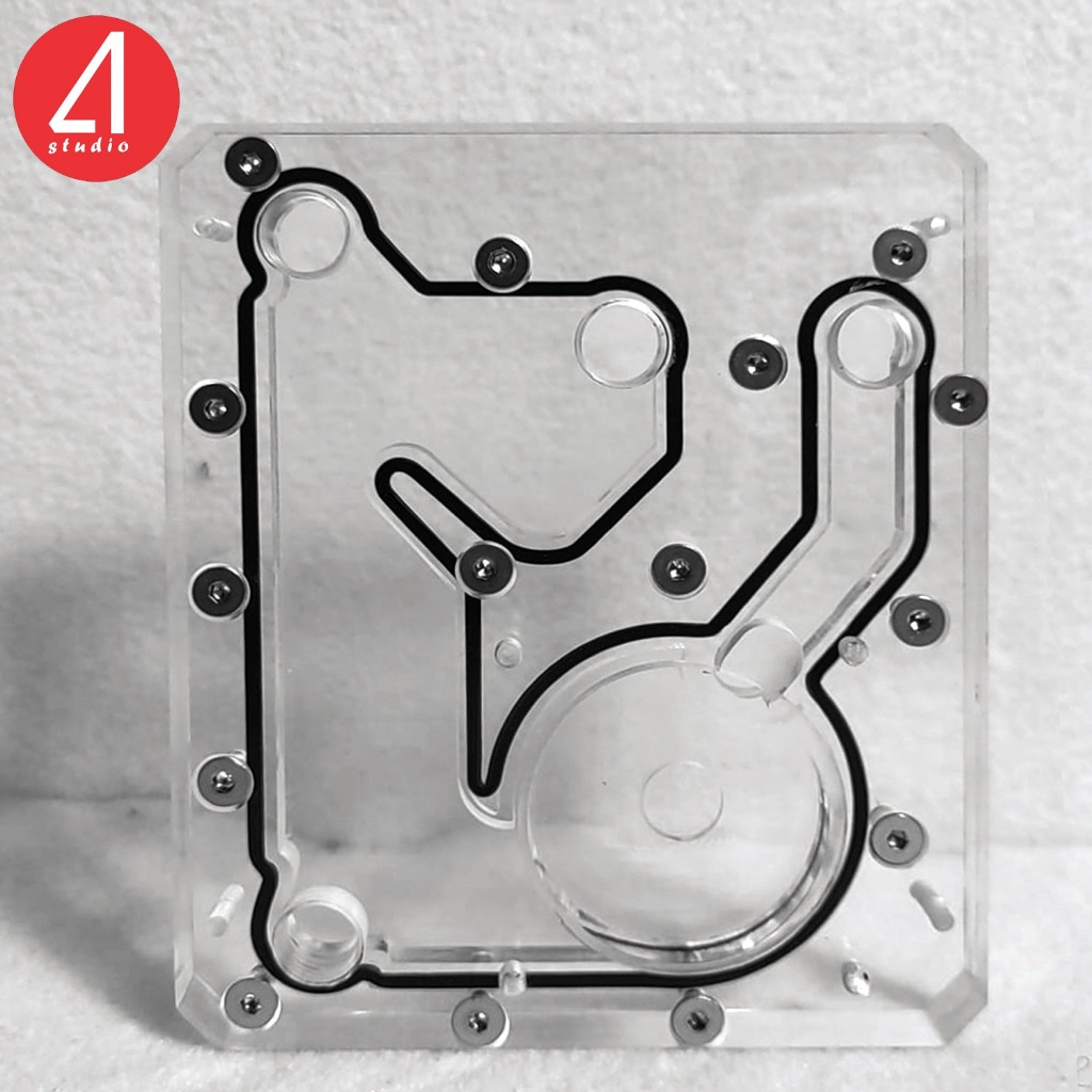 Jual AK Distrobution Plate (Distro Plate) 120mm x 140mm - Reservoir For ...