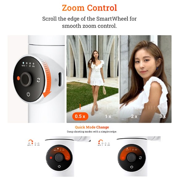 Jual Insta360 Flow Smartphone Stabilizer AI-Powered Auto Tracking Phone Gimbal | Shopee Indonesia