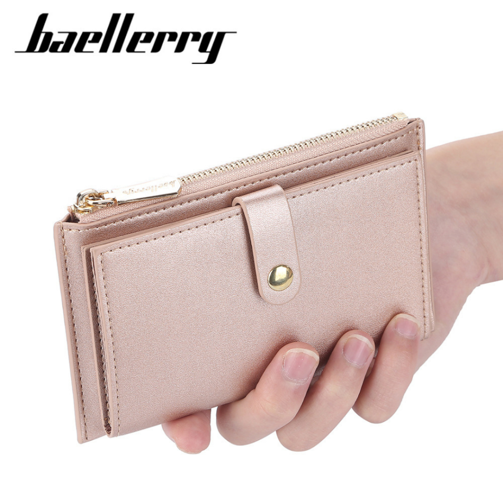 Jual DOMPET PANJANG WANITA LIPAT KULIT PINK BAELLERRY HELLEXA WA878P3 ...