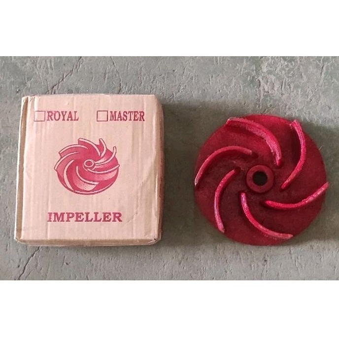 Jual kipas pompa NS 100 6 daun kipas waterpump ns 100 6 daun impeller ...