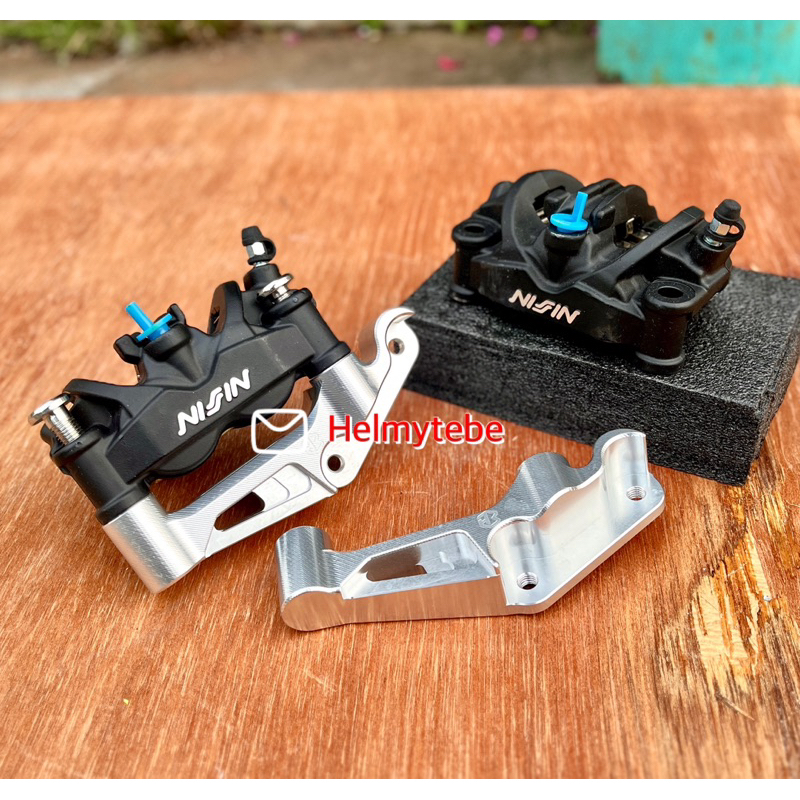 Jual Kaliper 4P Twin Africa Plus Breket Ninja R RR SS 150 / kaliper africa twin set breket ninja ...