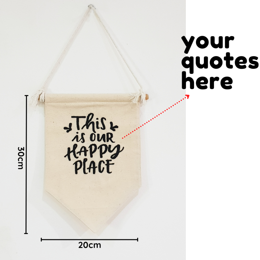 Jual Banner Decor Gantung Hiasan Dinding Kanvas untuk Teepee Tent atau ...