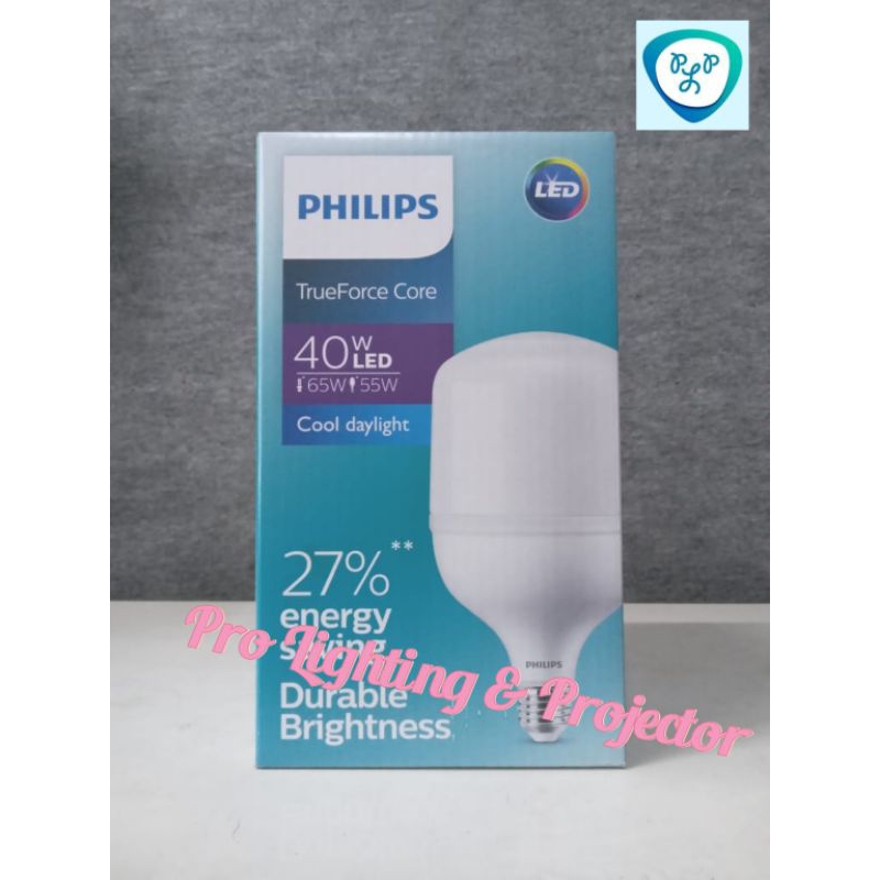Jual Lampu Led Tforce Trueforce Philips 40 Watt Putih/Cool Daylight (40W 40 W 40Watt) | Shopee ...
