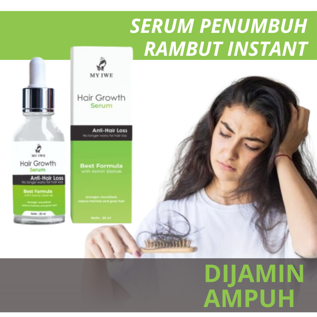 Jual My IWE Hair Growth Serum - Penumbuh Rambut dan Penyubur Cegah ...