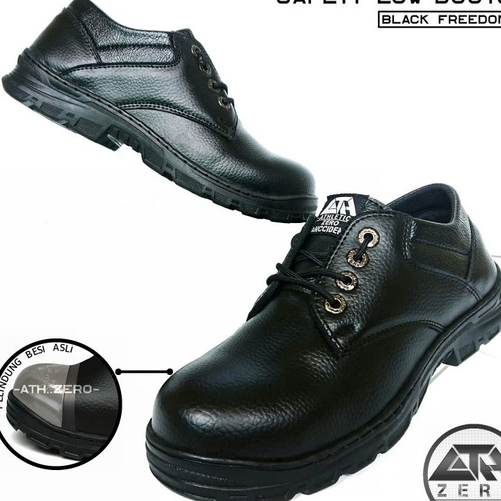 Jual Sepatu Safety Pria Sepatu Septy Low Boots Sepatu Kerja Sefty ...