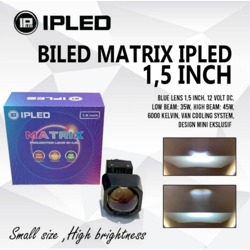 Jual BILED MATRIX 1.5 INCH 45 WATT BLUELENS BILED MATRIX FLAT | Shopee ...