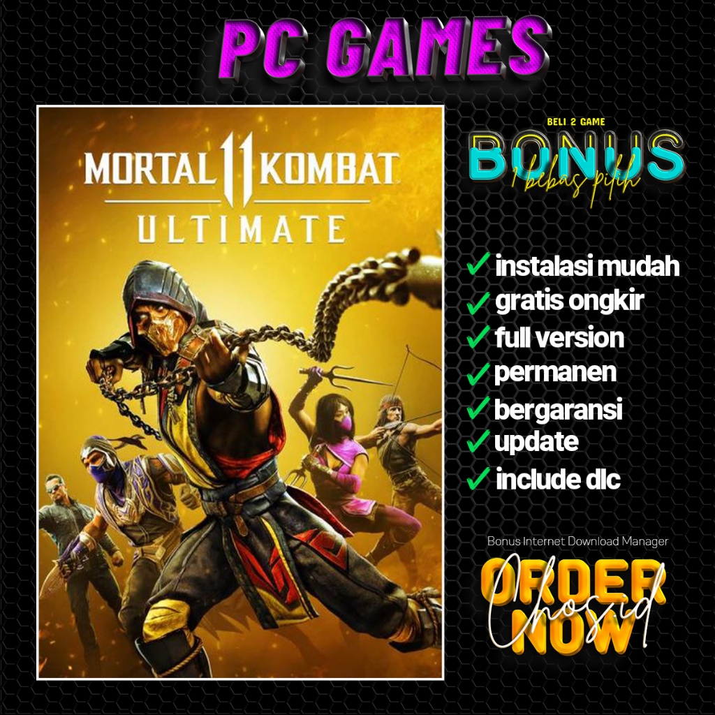 Jual Mortal Kombat 11 Ultimate Edition | Game PC | Shopee Indonesia