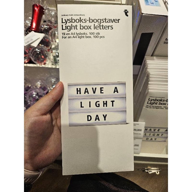 Jual FLYING TIGER FTC LETTERS FOR A4 LIGHTBOX HURUF SAJA | Shopee Indonesia