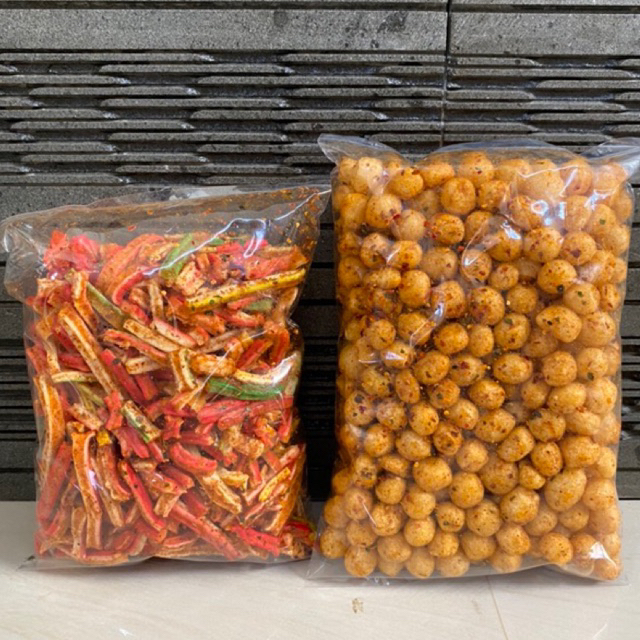 Jual BUNDLING ( Cimol Kering 500gr + Kerupuk Seblak Jadul 500gr ...