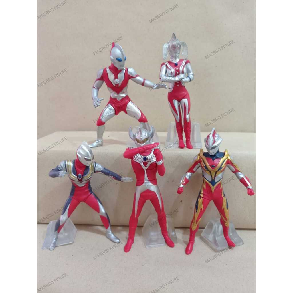 Jual Action Figure Ultraman Set Isi 5 540 | Shopee Indonesia