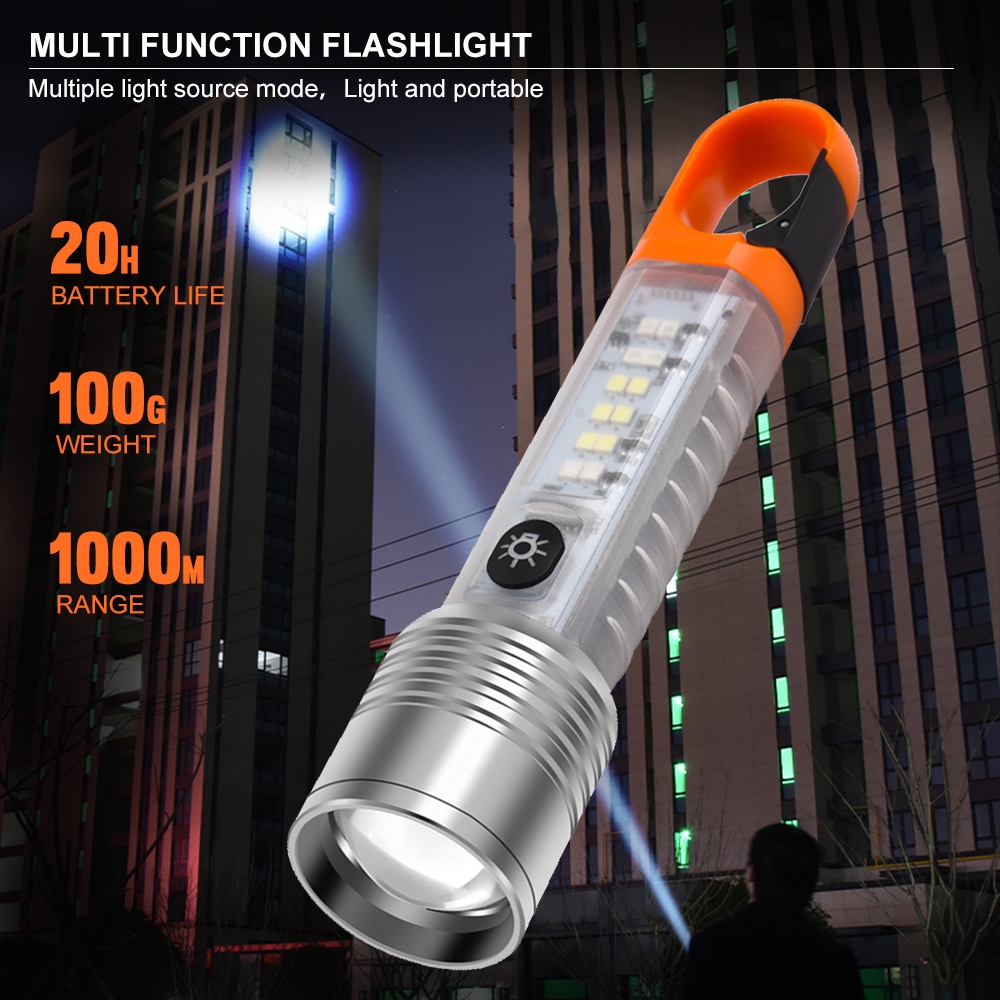Jual Senter Multifungsi Super Terang Senter LED Tahan Air Portable X202 ...