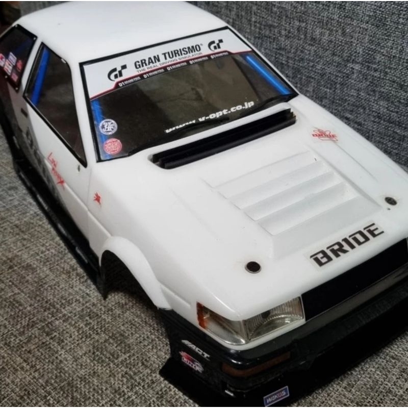 Jual Body RC Drift Yokomo toyota corolla AE86 levin Rare | Shopee Indonesia