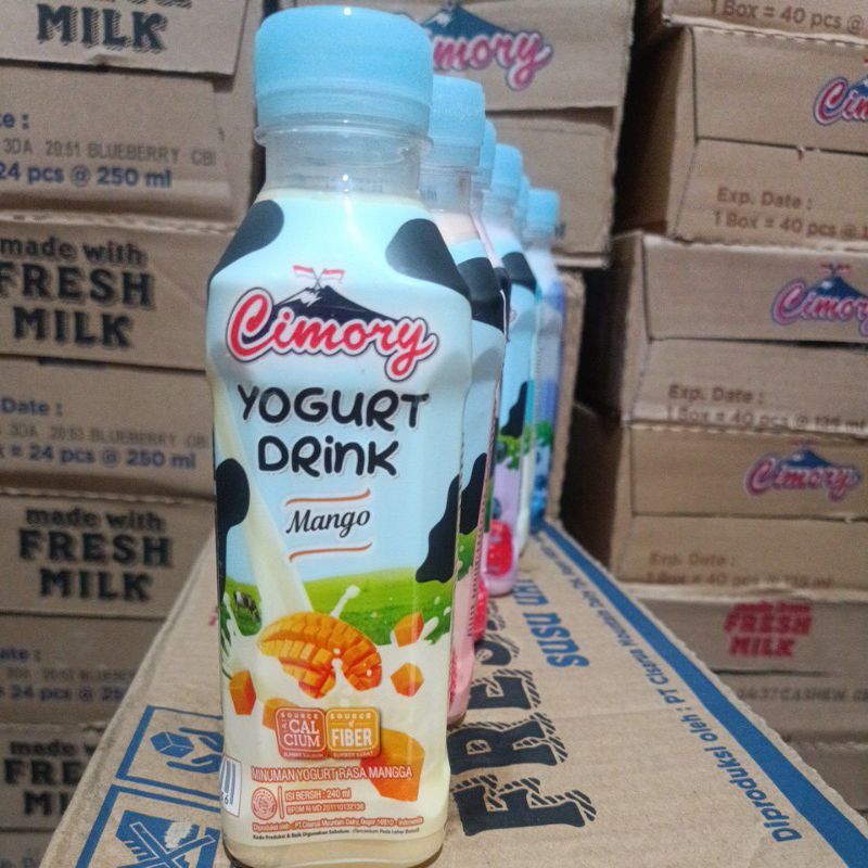 Jual cimory yogurt drink mango 240ml bisa ekspedisi | Shopee Indonesia