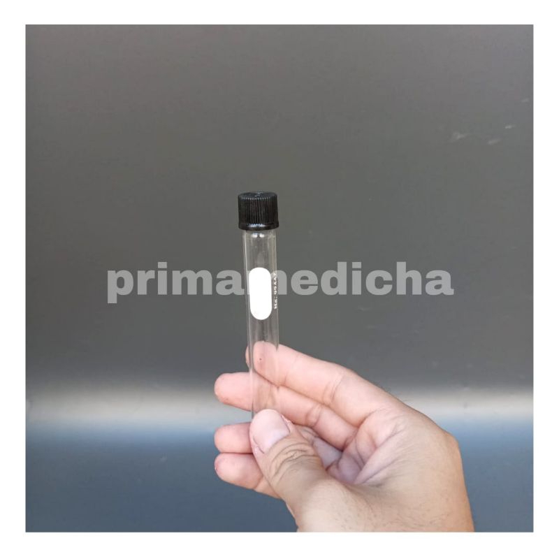 Jual Tabung Reaksi Tutup Ulir / Test Tube With Screw Cap | Shopee Indonesia