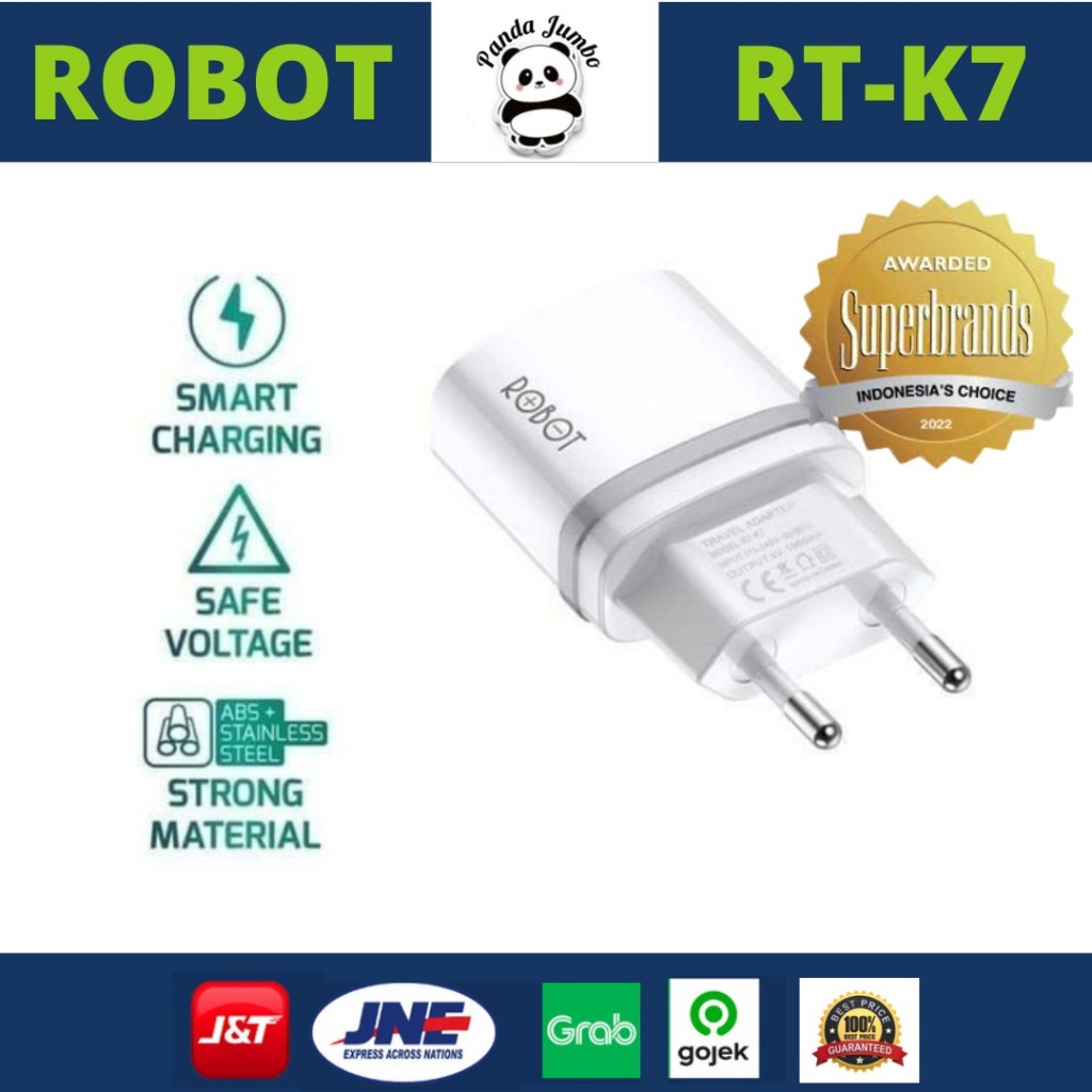 Jual ROBOT RT-K7 WHITE CHARGER (PJ) | Shopee Indonesia