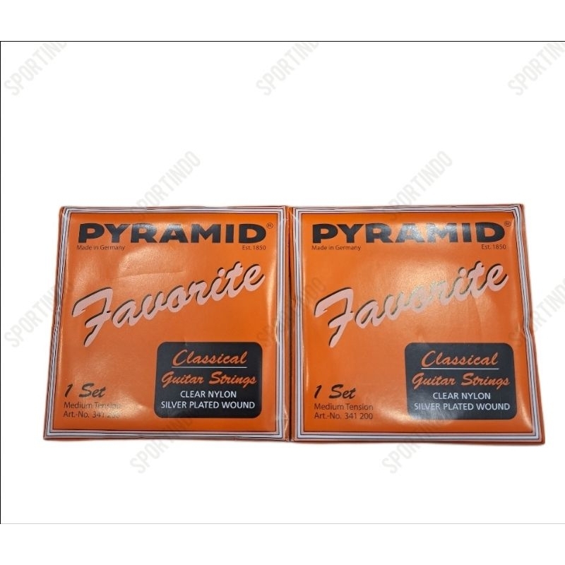Jual Tali Gitar Klasik / Senar Gitar Classic PYRAMID German ORIGINAL ...