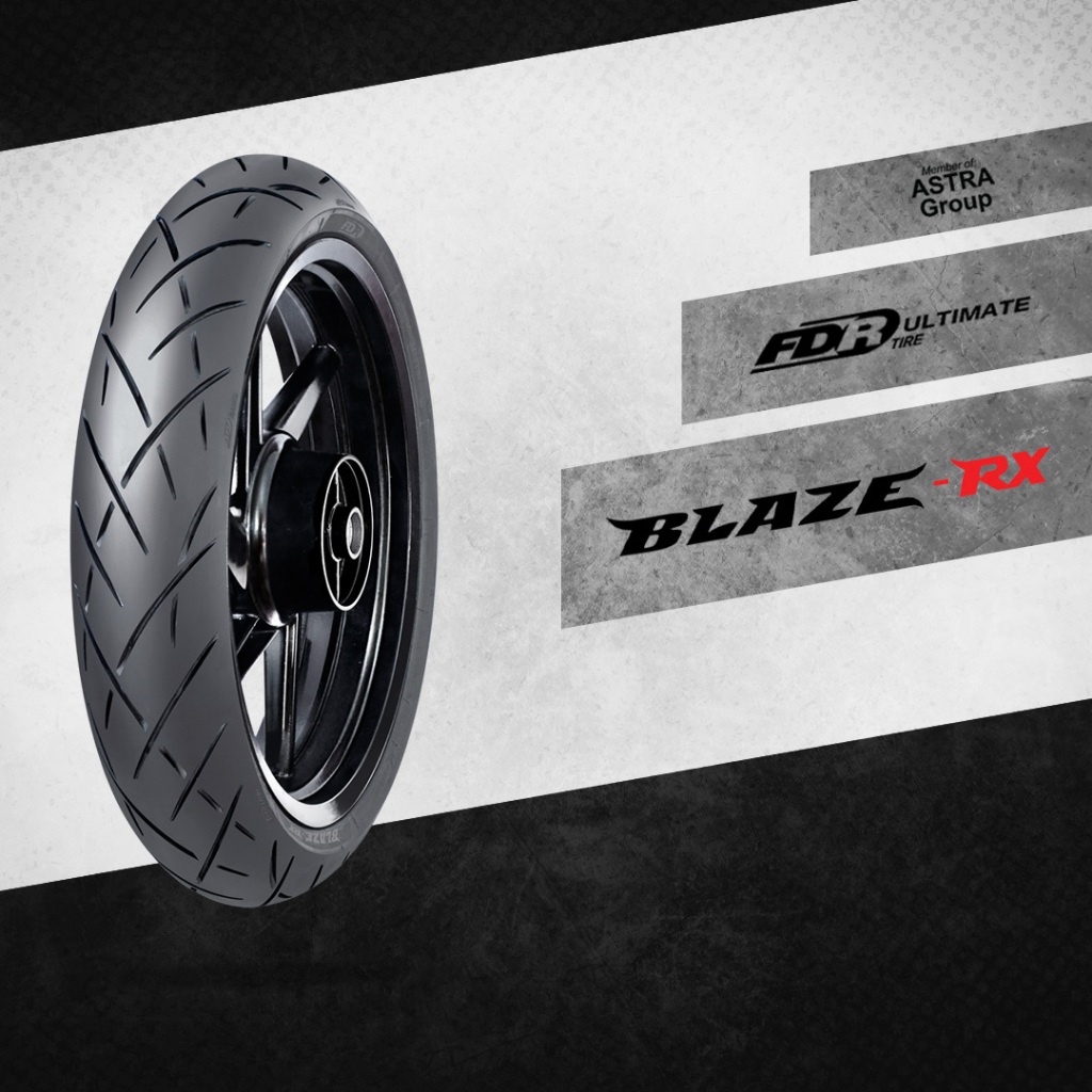 Jual FDR TL SPORT BLAZE RX Ring 17 Ban Motor Tubeless RADIAL TIRE ...