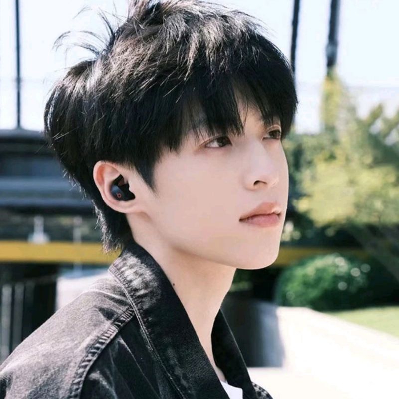 Jual Wig Pria Tampan Rambut Pendek Warna Hitam Versi Cowok Korea ...