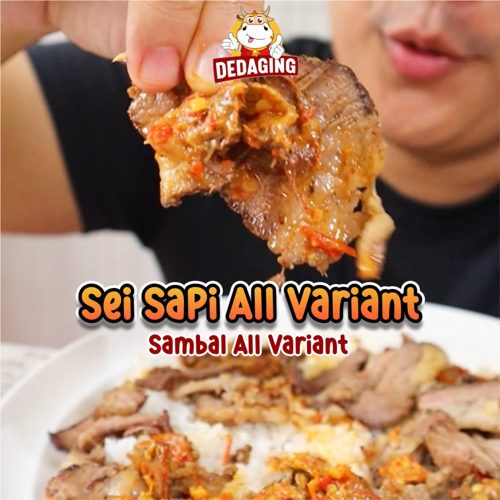 Jual DEDAGING All Varian - Sei Sapi Daging Asap Wagyu Frozen Oseng ...