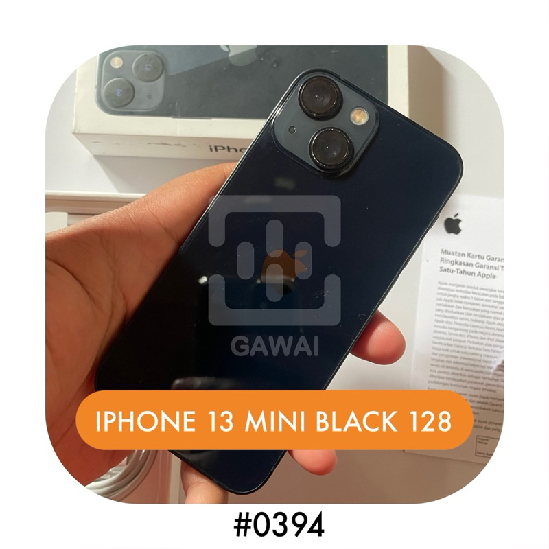 Jual #394 Iphone 13 Mini Black 128 Ibox BH 86% | Shopee Indonesia