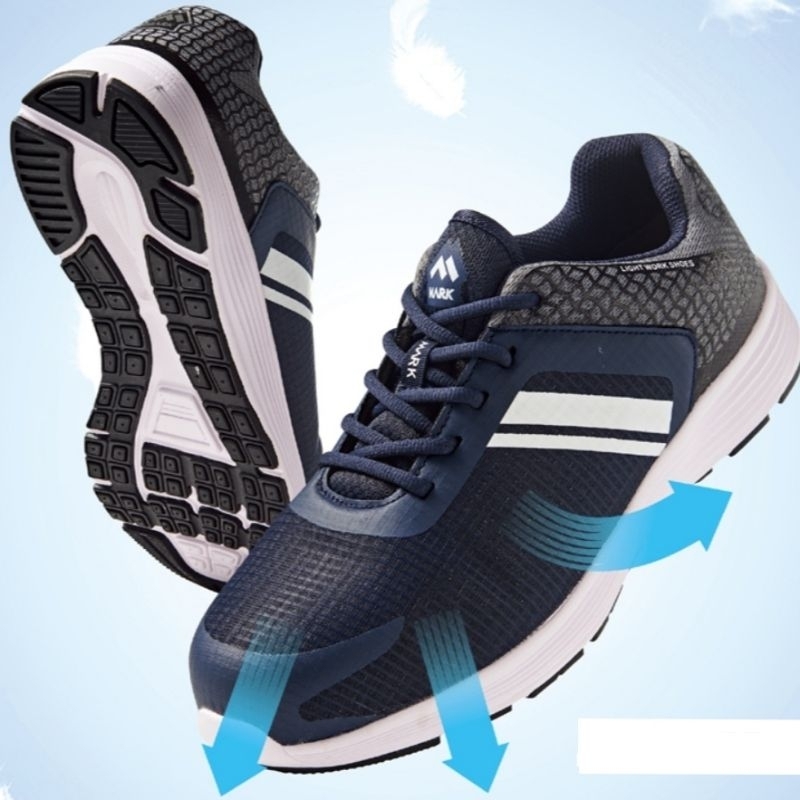 Jual Sepatu Safety shoes MARK Ms-2001 Original BNIB model Sporty Export ...