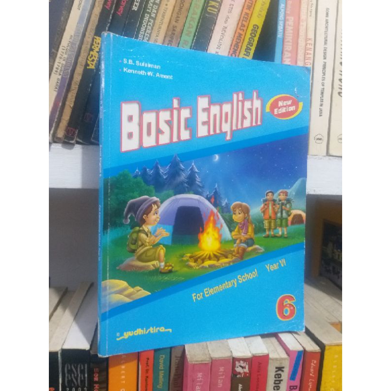 Jual BASIC ENGLISH FOR ELEMENTARY SCHOOL YEAR 6 | Shopee Indonesia