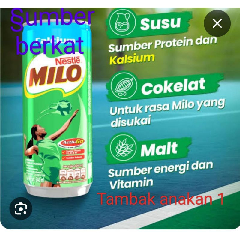 Jual Milo kaleng original 220 ml | Shopee Indonesia