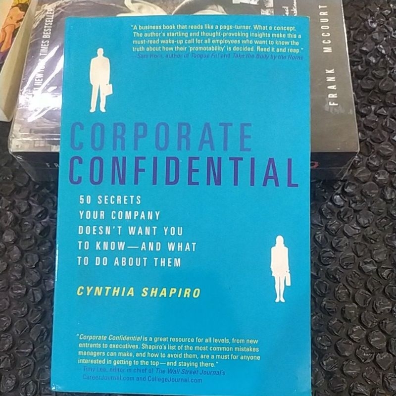 Jual corporate confidential by Cynthia Shapiro | Shopee Indonesia