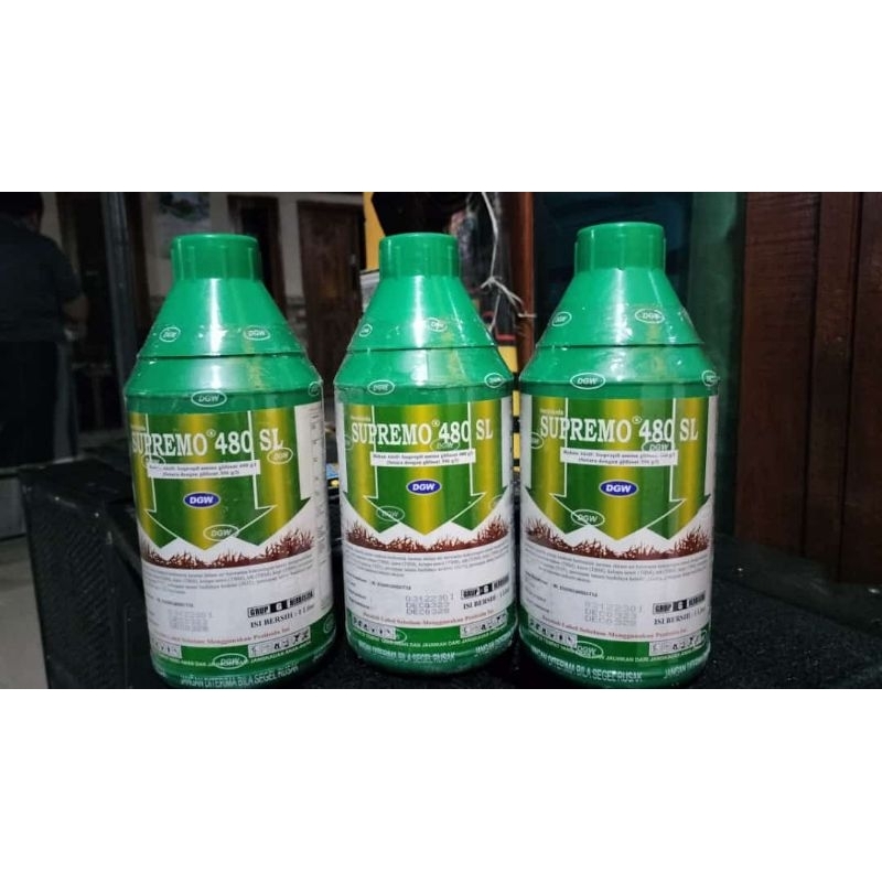 Jual supremo 480SL 1 liter, obat rumput | Shopee Indonesia