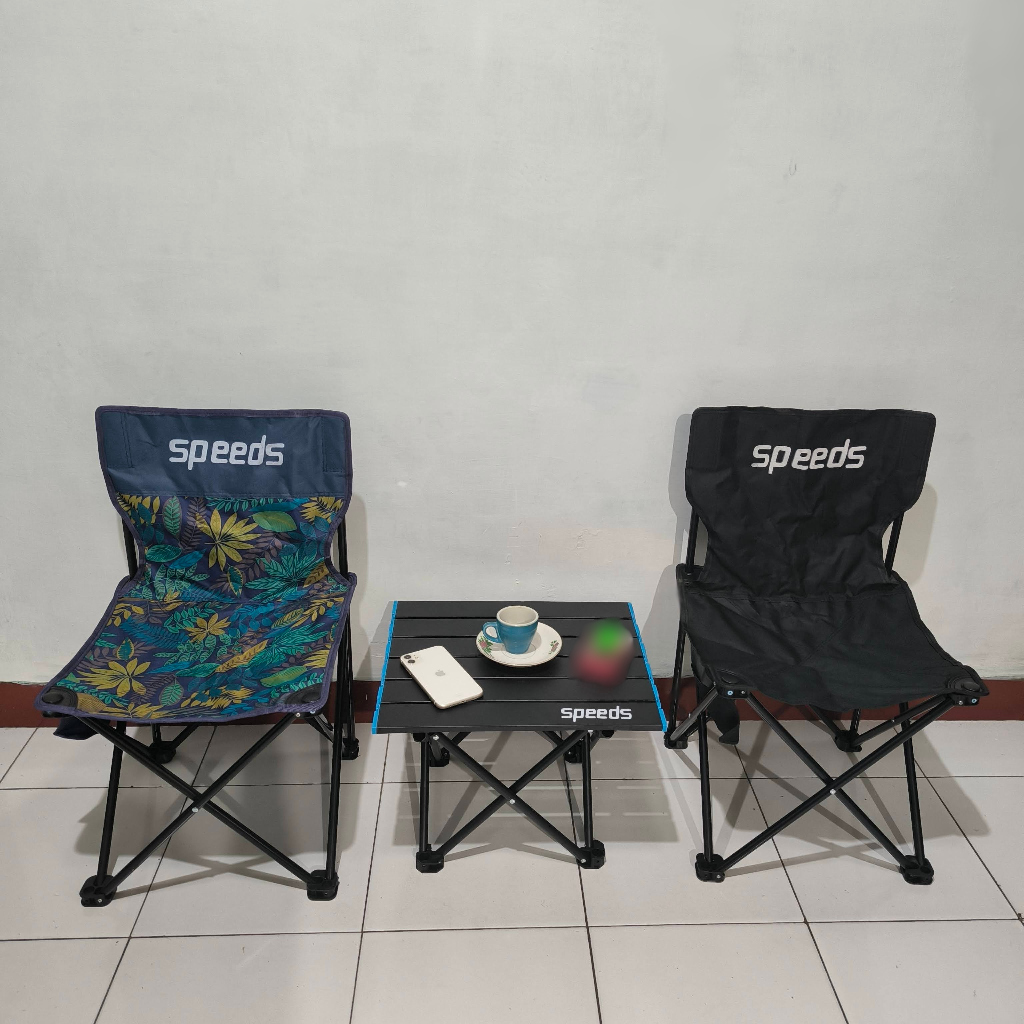 Jual Kursi meja lipat outdoor camping mancing portable Speeds | Shopee ...