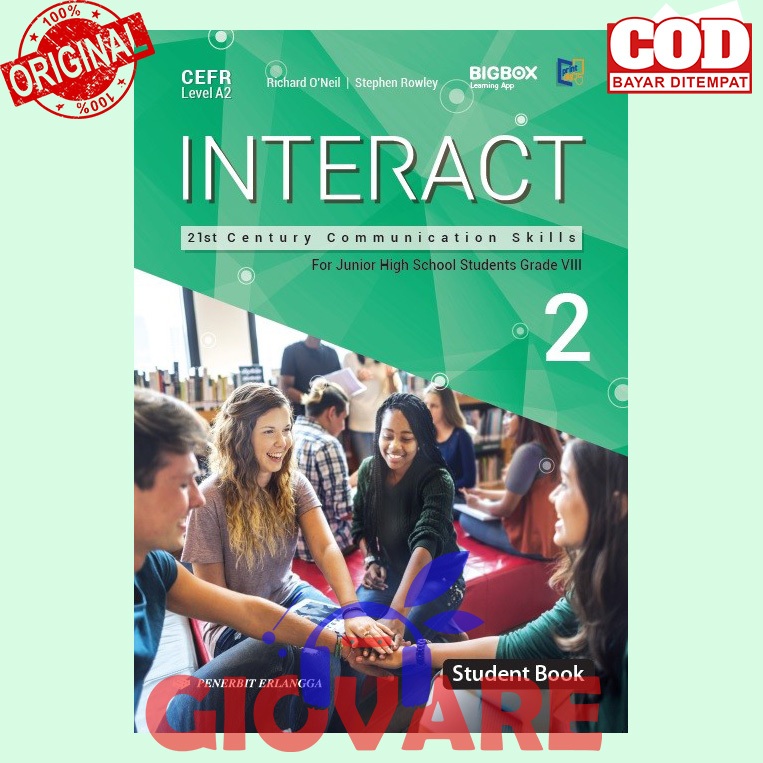 Jual BUKU INTERACT KELAS 8 ERLANGGA KURIKULUM MERDEKA ORIGINAL ...