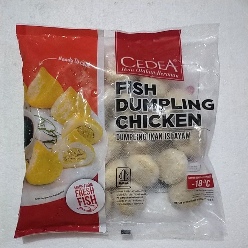 Jual Cedea Fish Dumpling Chicken 500gr - Dumpling Ayam 500gr | Shopee ...