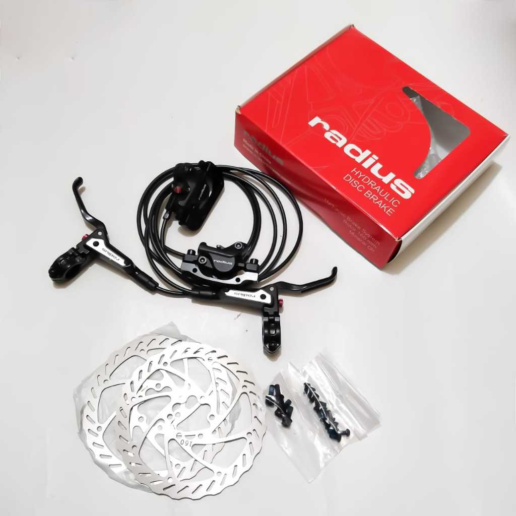 Jual Rem Hidrolik Radius Disc Brake Hydraulic Set Rem Cakram Sepeda ...