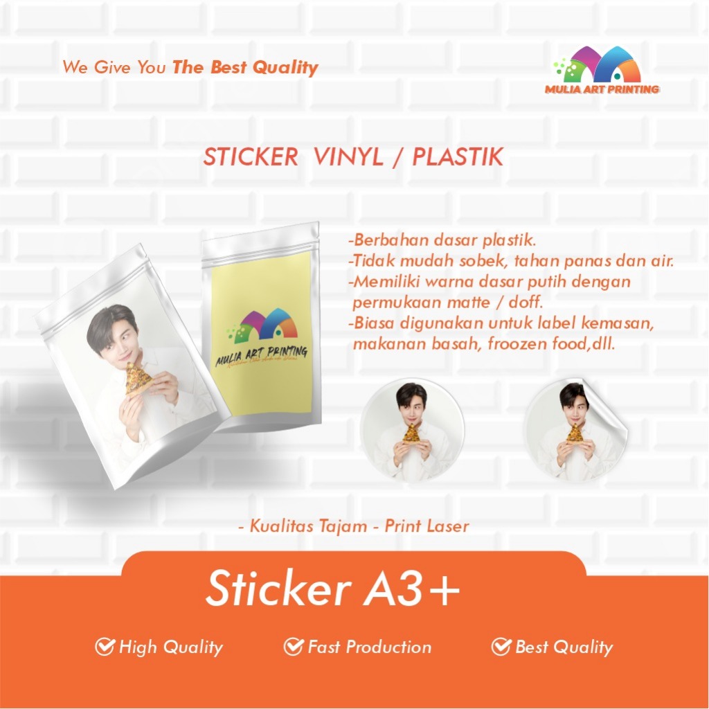 Jual CETAK STIKER VINYL / CETAK STIKER LABEL KEMASAN / CETAK LABEL ...