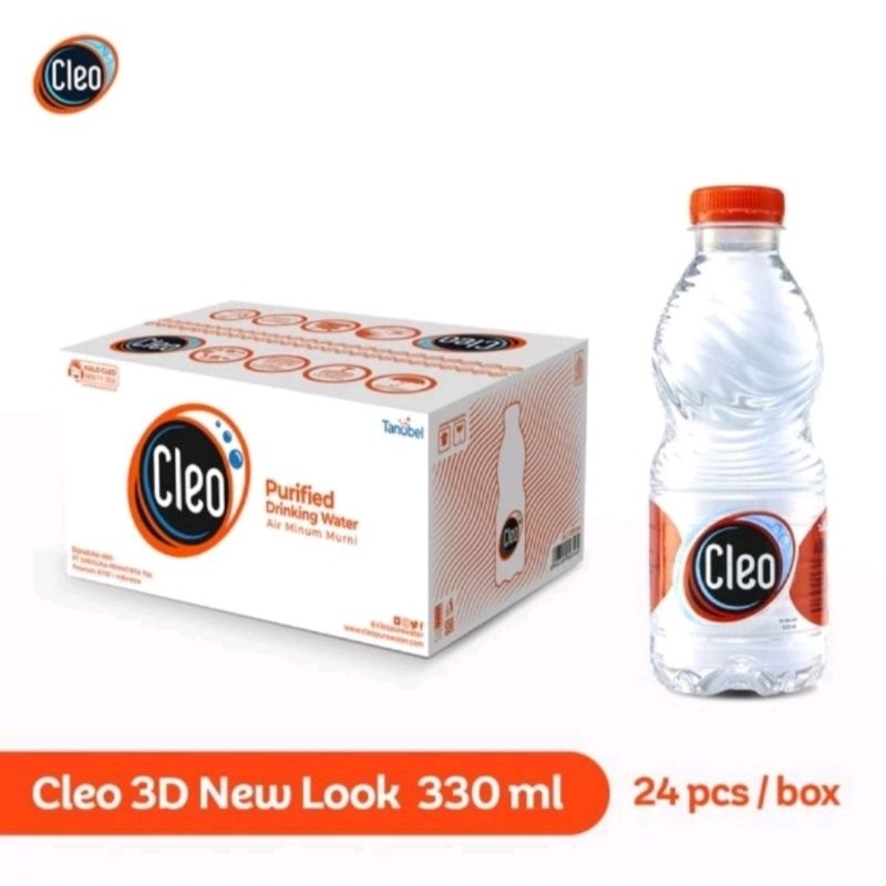 Jual CLEO 330ML MINERAL WATER | Shopee Indonesia