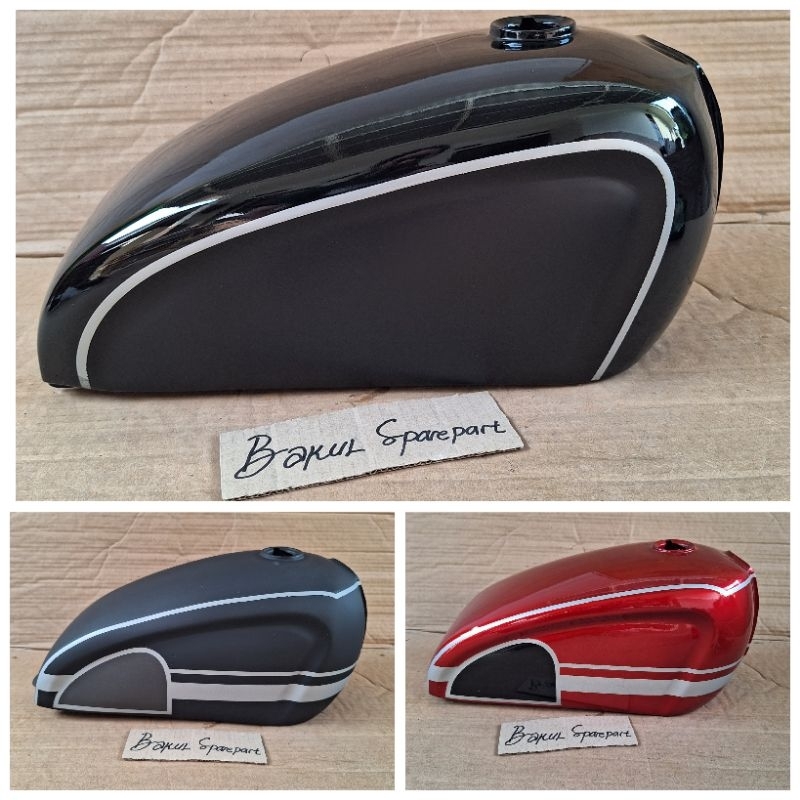 Jual Tangki Cat Motor Japstyle Custom Bratstyle Bratcafe Caferacer ...