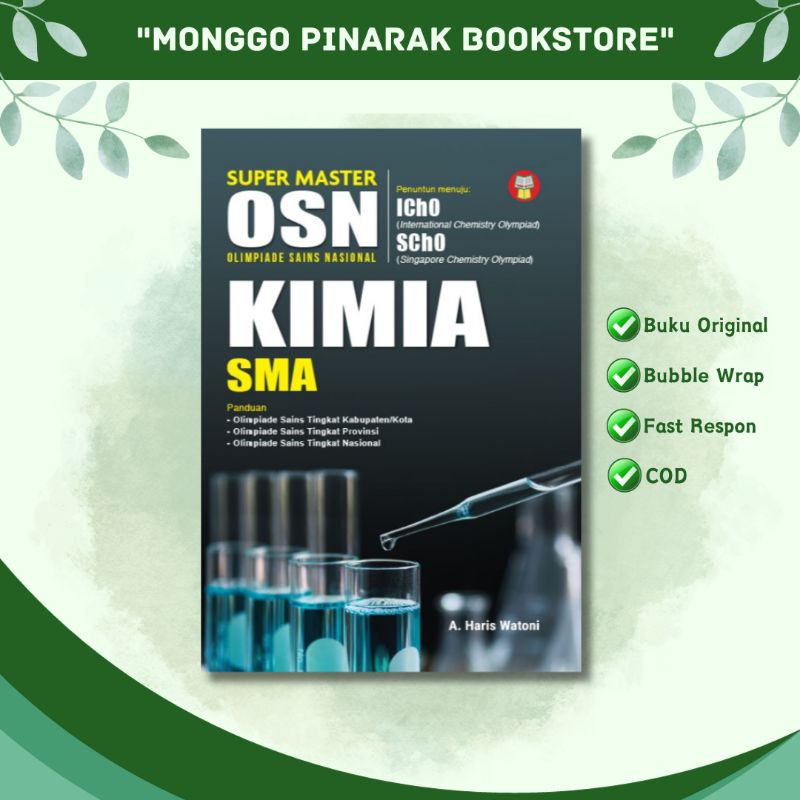 Jual BUKU SUPER MASTER OSN (OLIMPIADE SAINS NASIONAL) KIMIA SMA | Shopee Indonesia