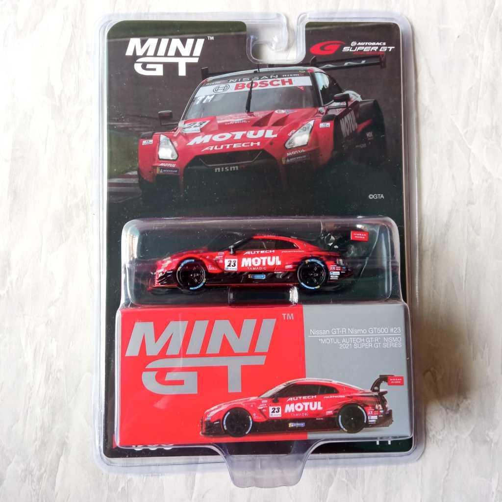 Jual MINI GT Nissan GT-R Nismo GT500 #23 Motul Autech GT-R Nismo 2021 ...
