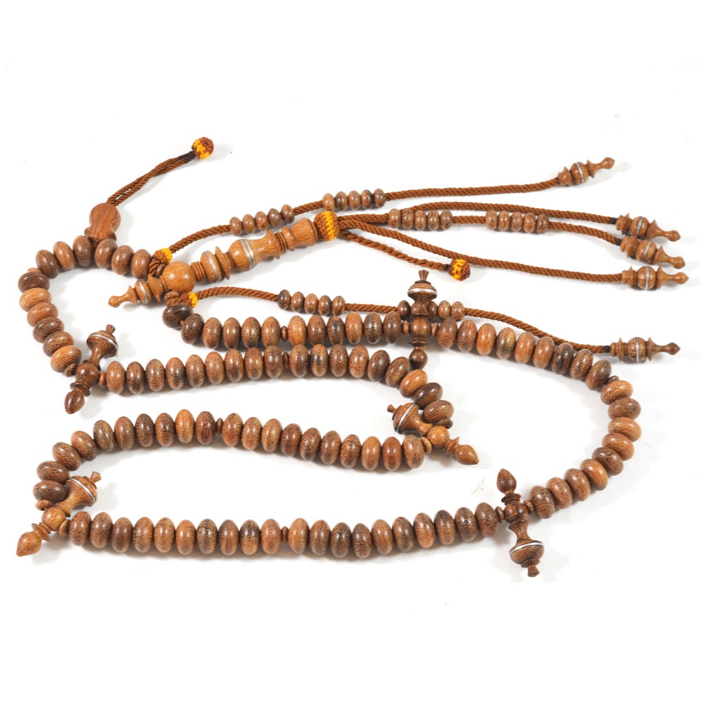 Jual Indah craft Tasbih Tijani Kayu Ulin Kalimantan Asli Natural ...