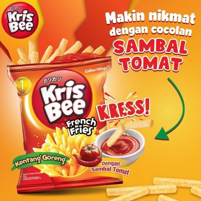 Jual Krisbee French Fries Kentang Goreng 9 Gram | Shopee Indonesia
