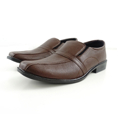 Jual Sepatu Pantofel Pria Hitam Terbaru Untuk Kerja Kantor Dan Acara Tanpa Tali Merk Carlit ...