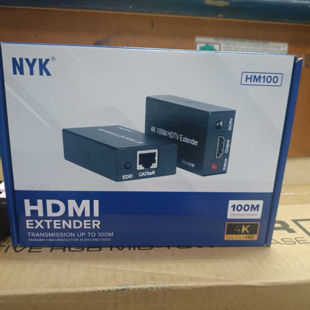 Jual NYK HDMI Extender 100Meter Over Kabel Lan RJ45 | Shopee Indonesia