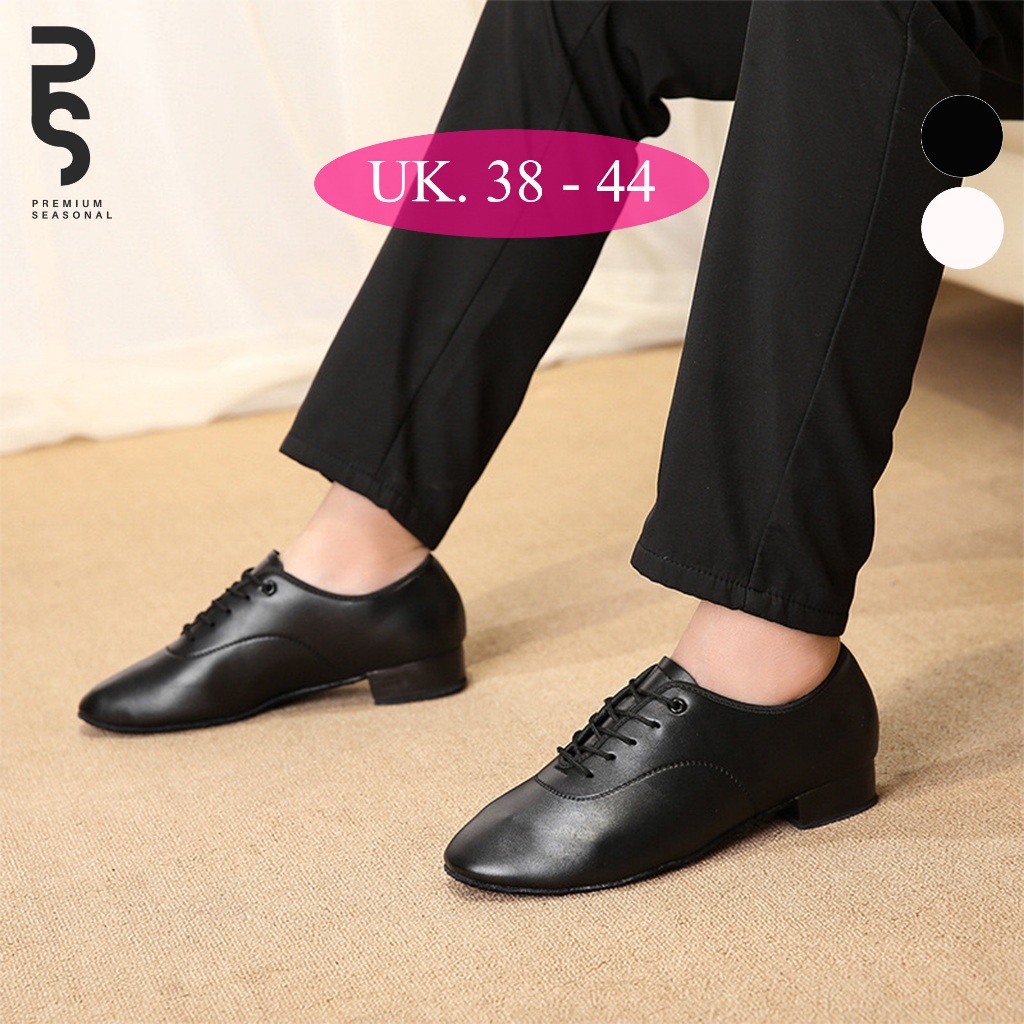 Jual LANCE - Sepatu Dansa Unisex Kulit Latin/ Sepatu Tari Unisex Lentur ...