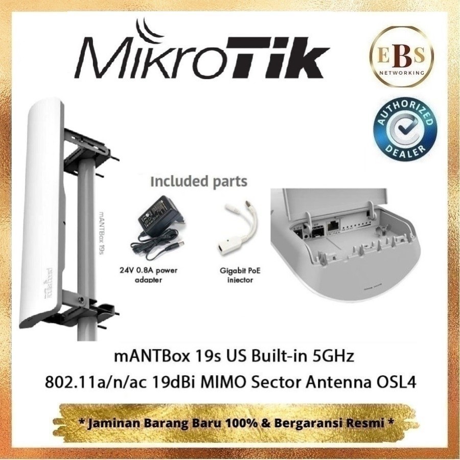 Jual Mikrotik Embedded Sectoral RB921GS-5HPacD-19S (mANTBox-19s ...